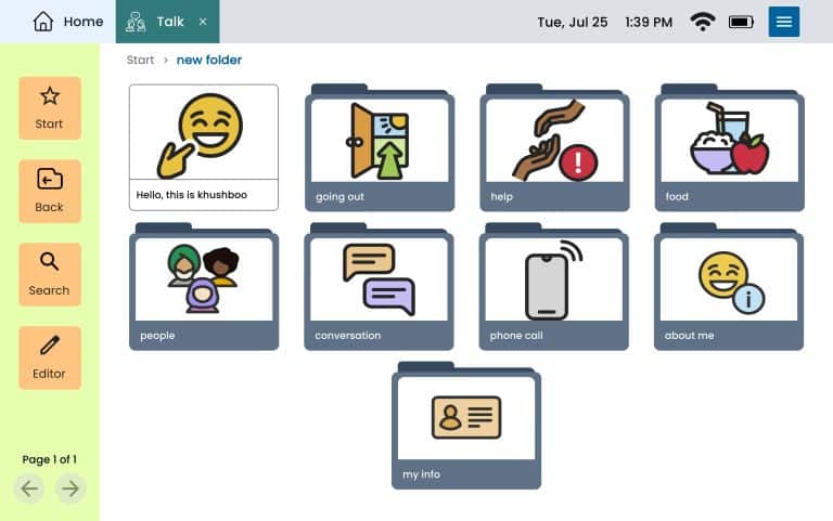 Hub | Lingraphica's AAC Platform