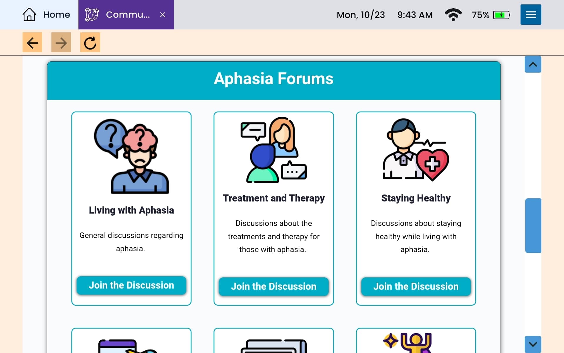 Hub | Lingraphica's AAC Platform