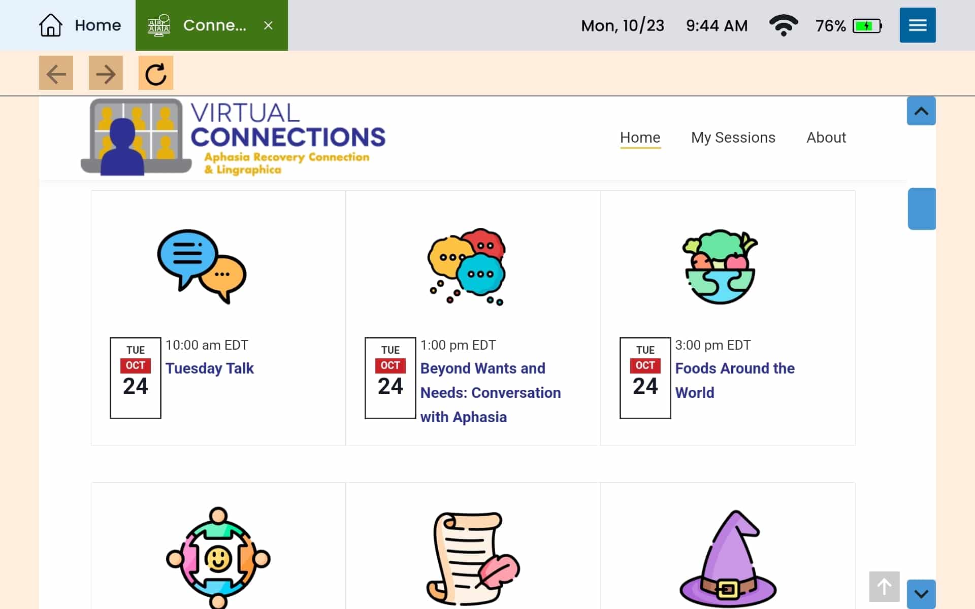 Hub | Lingraphica's AAC Platform